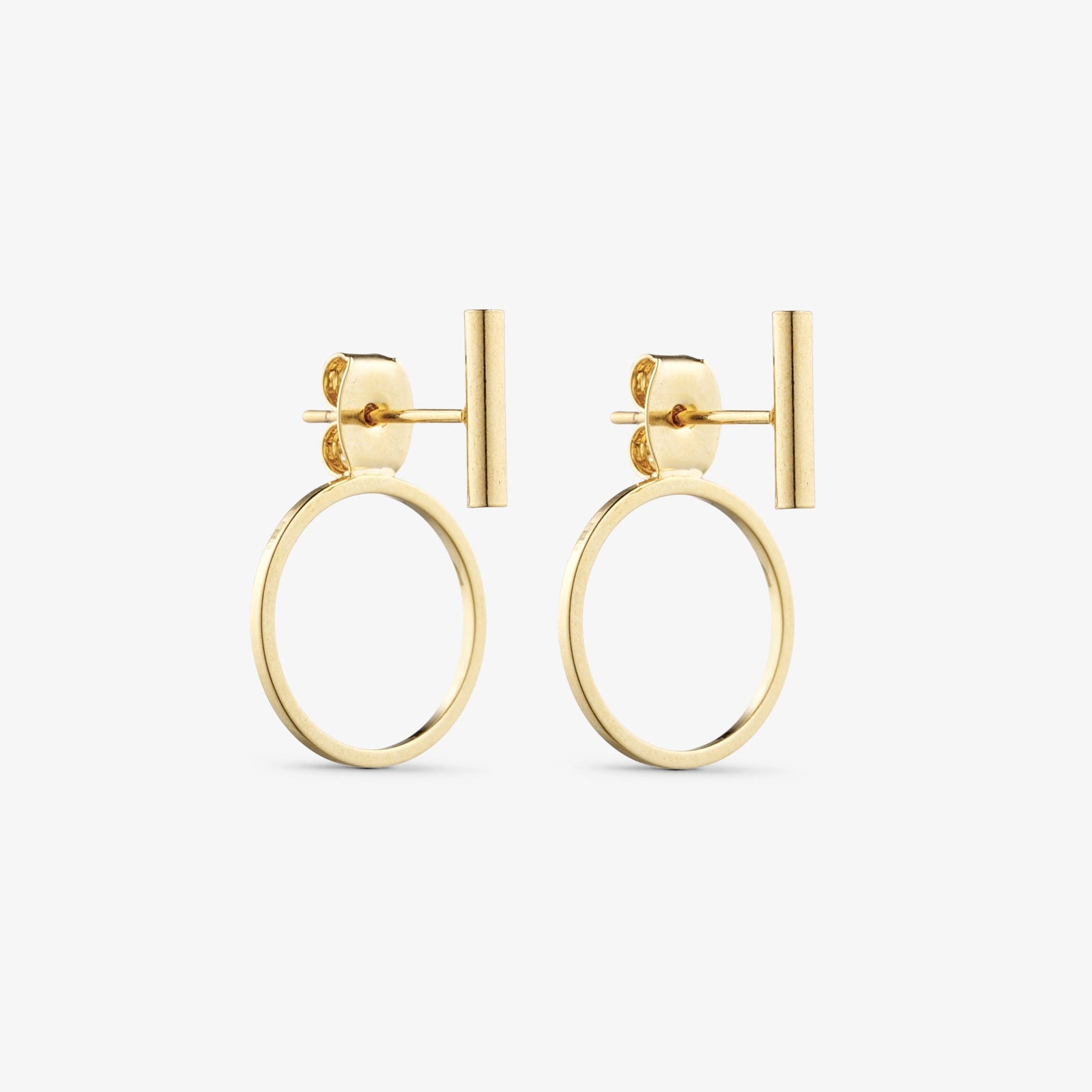 Fiona Earrings - 18 carat gold plated